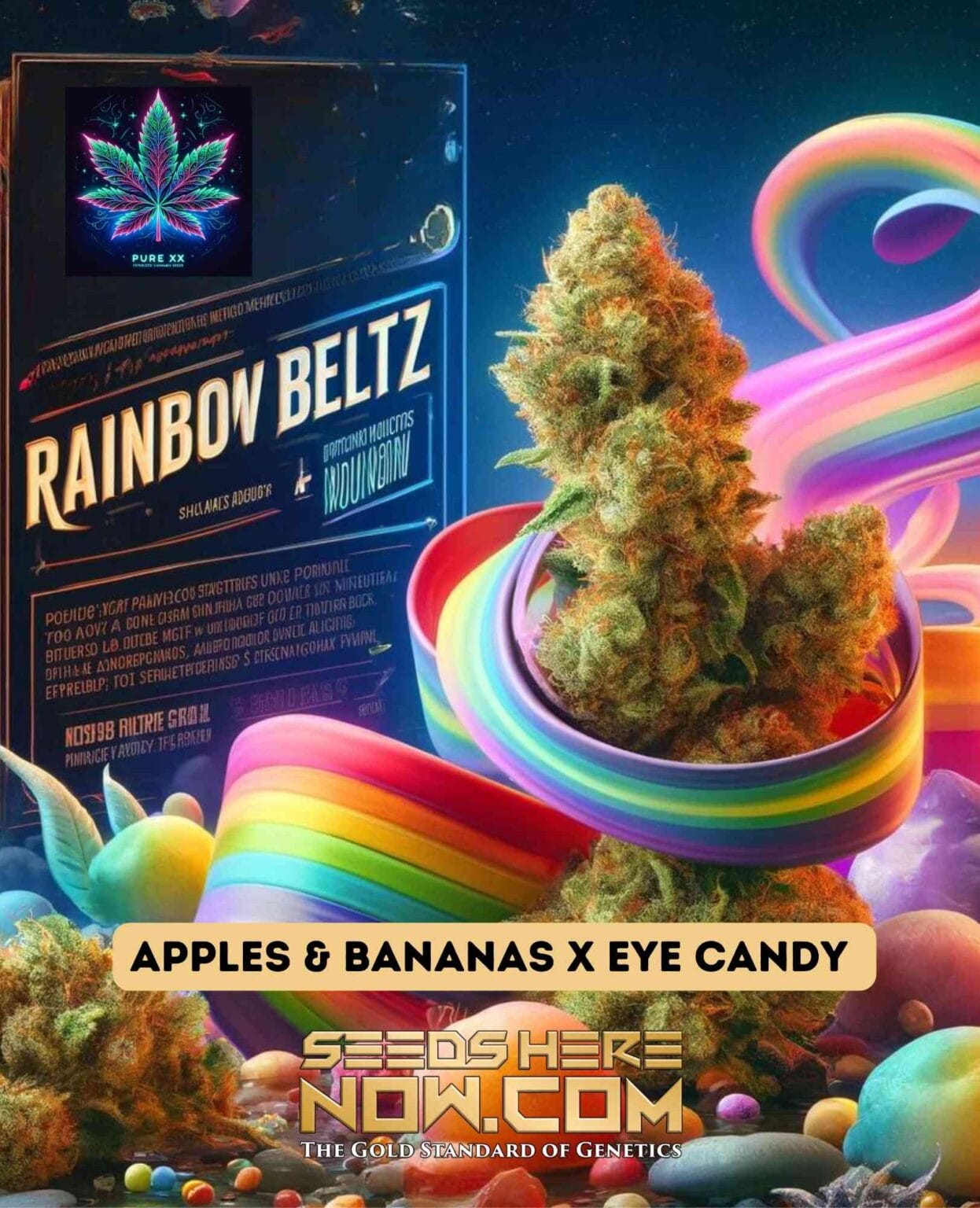 Buy Rainbow Beltz Feminized Seeds - Potent and Flavorful